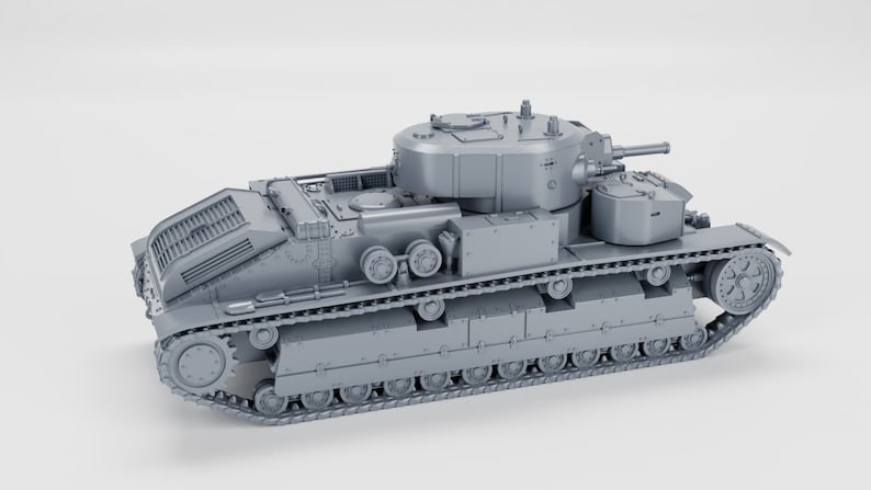 T-28M Finnish Medium Tank | Soviet WW2 Armor - Etsy