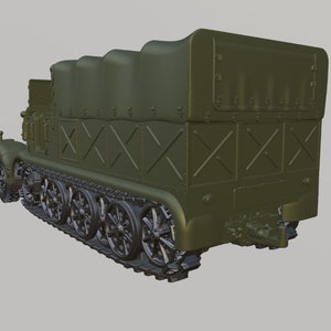 Sd.kfz.9 Zugkraftwagen 18t (FAMO) | WW2 Armor - Etsy