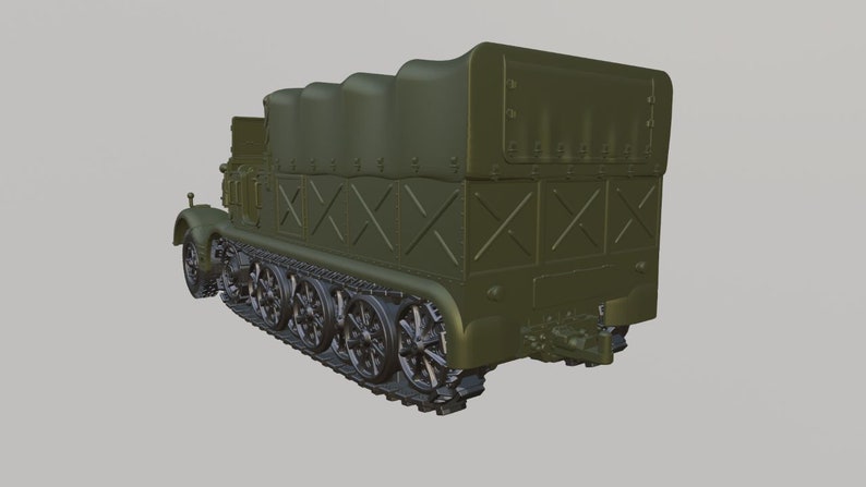 Sd.kfz.9 Zugkraftwagen 18t (FAMO) | WW2 Armor - Etsy