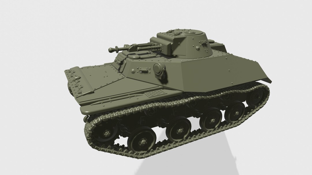 Amphibious Light Tank T-40 | Soviet WW2 Armor - Etsy