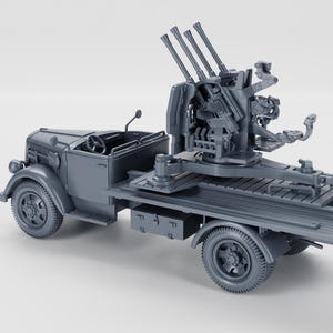 Opel Blitz With 20mm Flakvierling 38 AA Gun | WW2 Trucks - Etsy