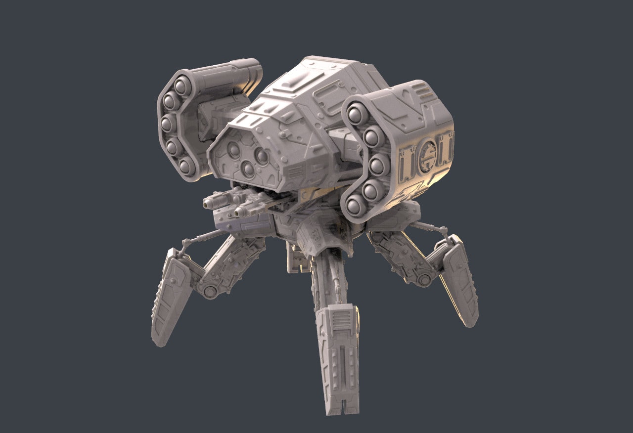 Calamity Droid / Drone Eyes of the Cyberage 32mm Giant Miniature - Etsy