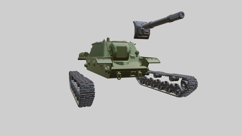 SU-152 Heavy SPG | Soviet WW2 Armor - Etsy