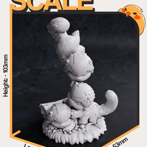 Chibi Baby Sky Bison | Model Kit - Etsy