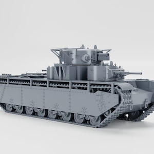 T-35A Heavy Tank | Soviet WW2 Armor - Etsy