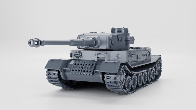Tiger I - Porsche Tiger - VK 45.01(P) | Tiger Tank Family - Etsy