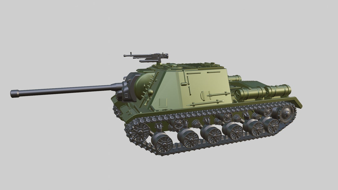 ISU-122 Heavy SPG | Soviet WW2 Armor - Etsy