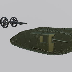 British Mk1 Tank | WW1 Armor - Etsy