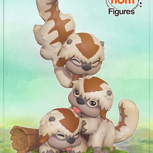 Chibi Baby Sky Bison Model Kit - Etsy