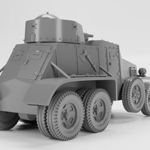 BAI-M Armored Car | Soviet WW2 Armor - Etsy