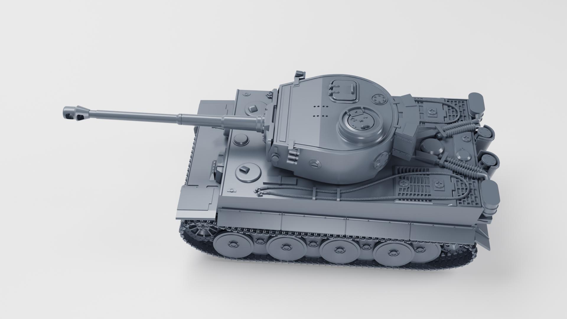 Tiger I Ausf.h (sd.kfz.181) | Tiger Tank Family - Etsy