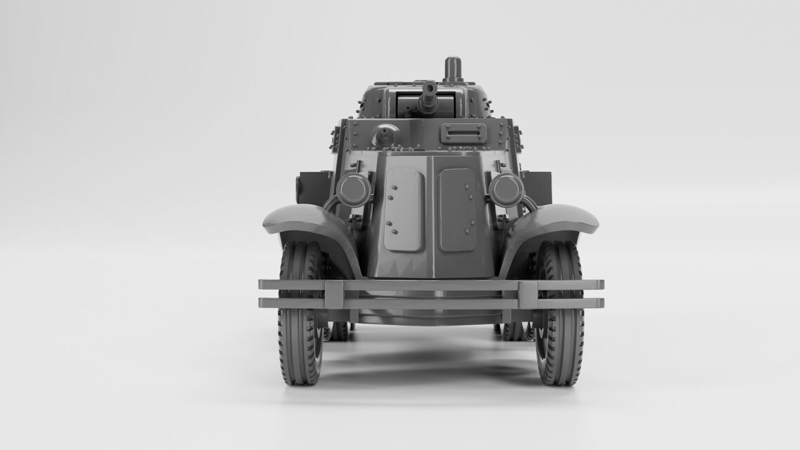 BA-10 Armored Car | Soviet WW2 Armor - Etsy