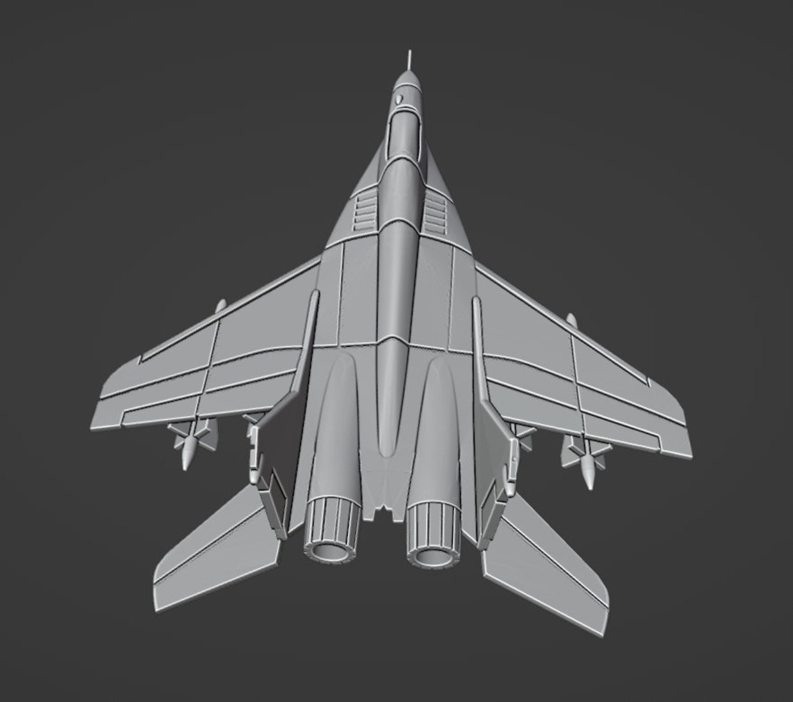 Mig-29 Fulcrum-a | Desert Storm Aircraft - Etsy