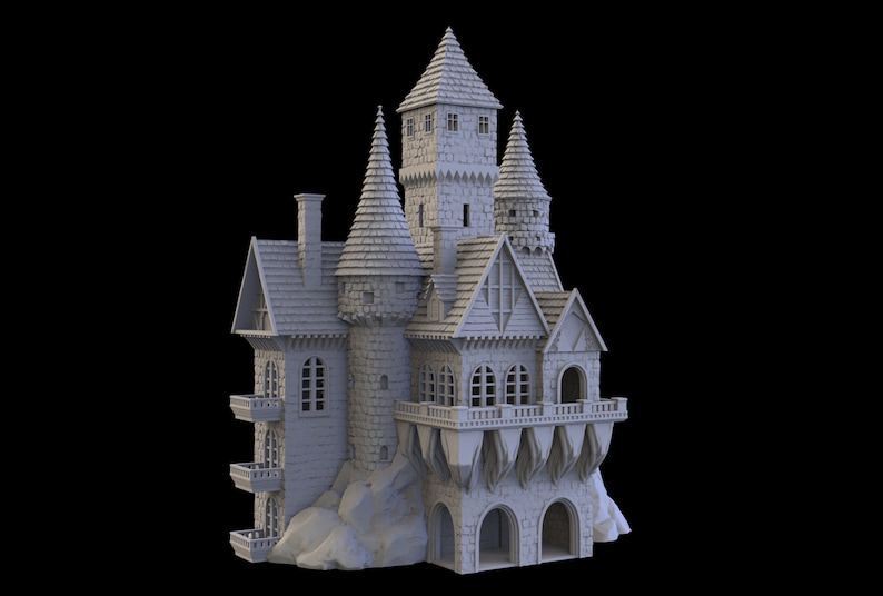 Fantasy Castle 2 | RPG Terrain | 6-32mm Scale - Etsy