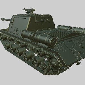Isu-122s Heavy SPG | Soviet WW2 Armor - Etsy