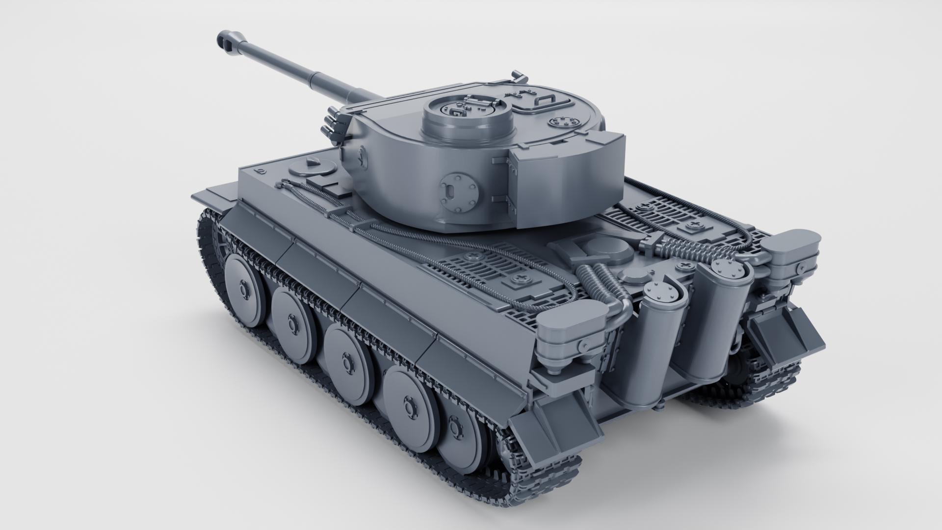 Tiger I Ausf.h (sd.kfz.181) | Tiger Tank Family - Etsy