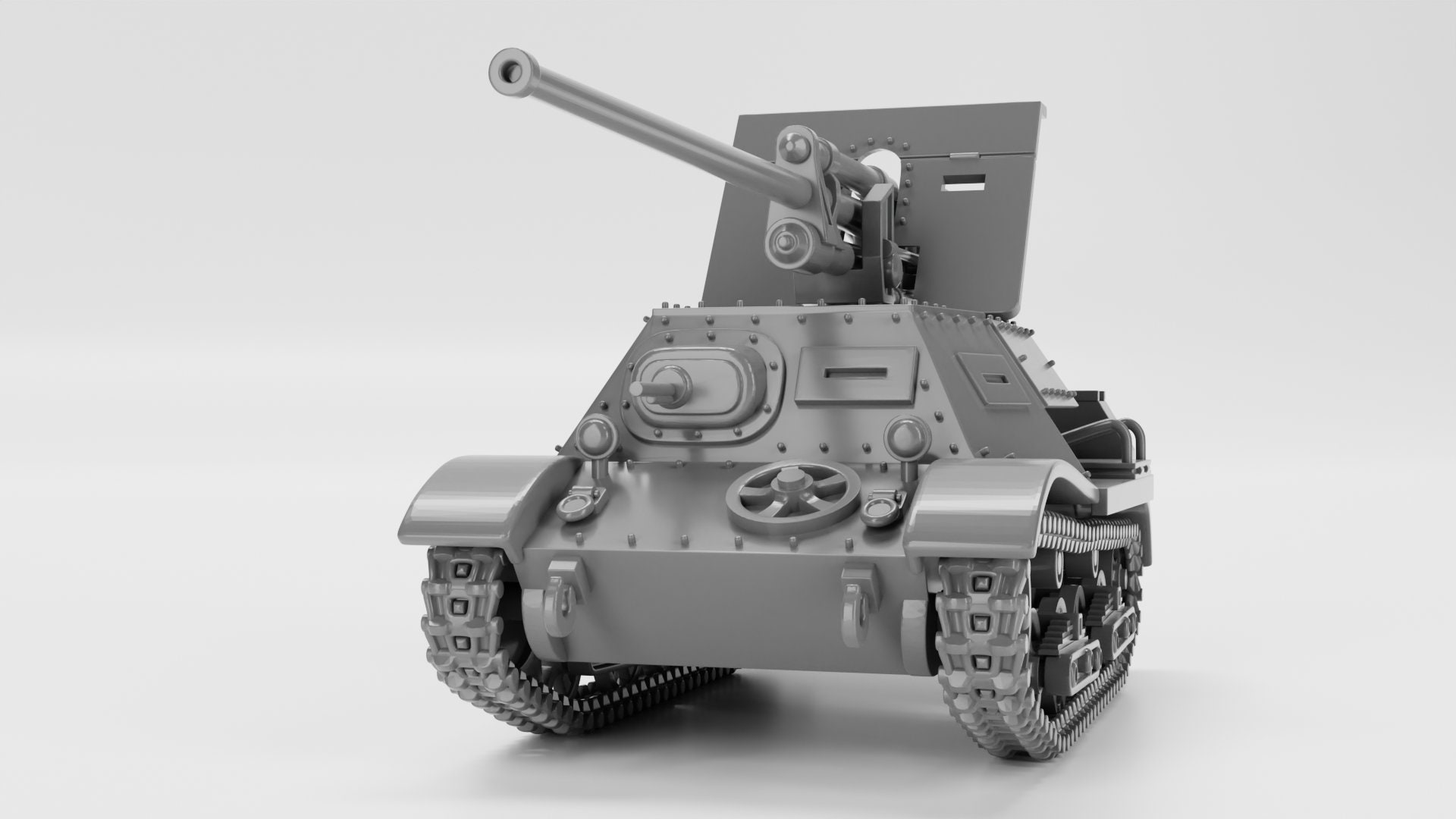 ZIS-30 Light SPG Soviet WW2 Armor - Etsy