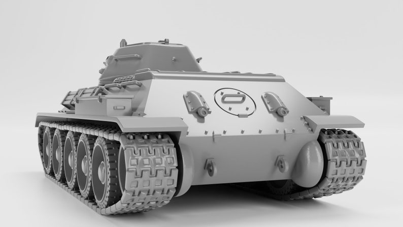 T34-76 Model 1941 Soviet WW2 Armor - Etsy