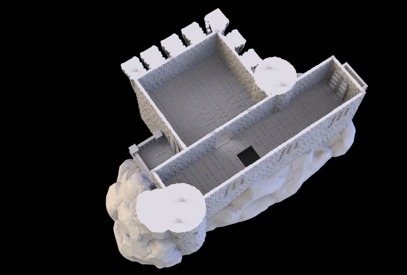Fantasy Castle 2 | RPG Terrain | 6-32mm Scale - Etsy