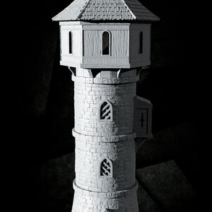 Medieval Watchtower | RPG Terrain | 6-54mm Terrain - Etsy