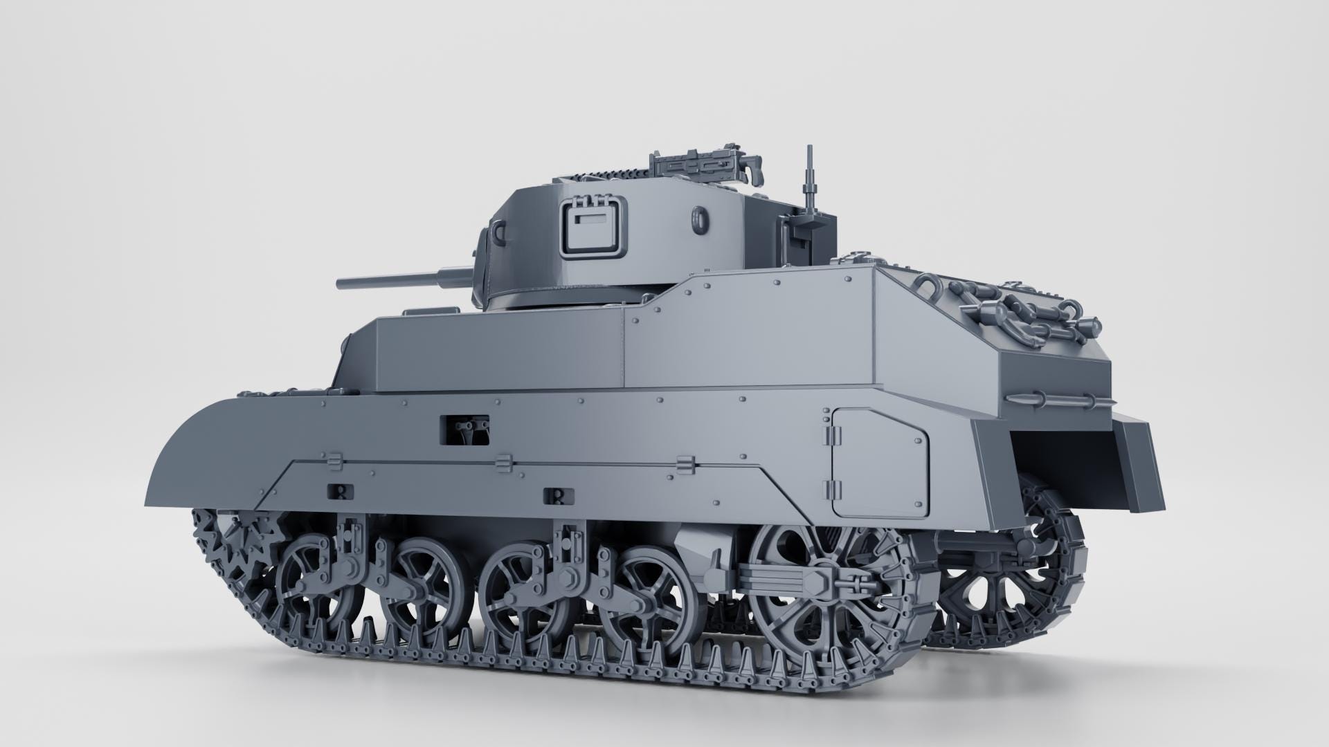 Light Tank Stuart M5А1 | US Tanks of WW2 - Etsy