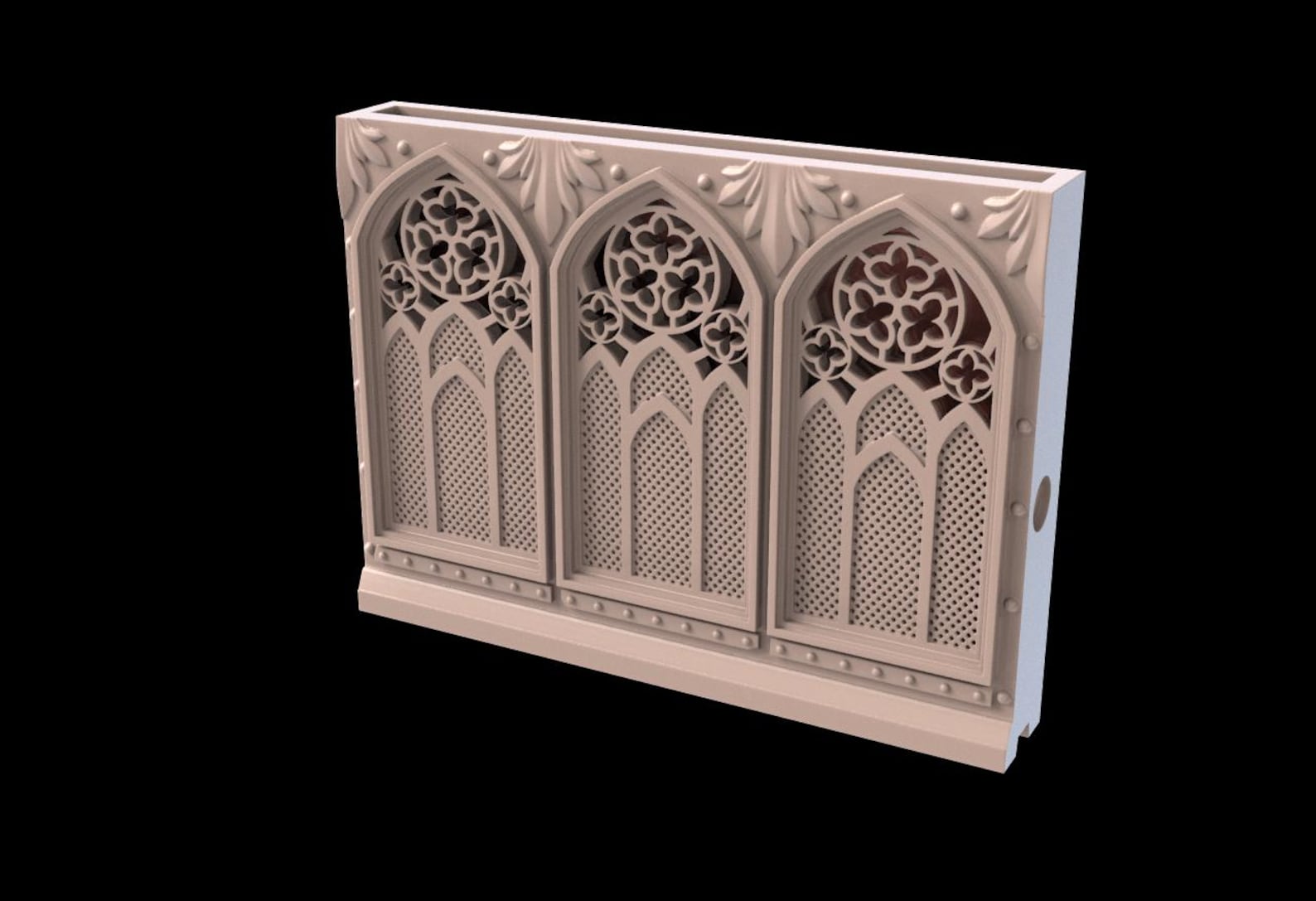 Cathedral Walls | RPG Terrain | 10-54mm Terrain - Etsy