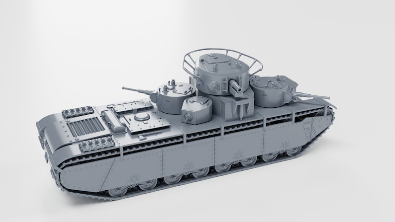 T-35A Heavy Tank | Soviet WW2 Armor - Etsy