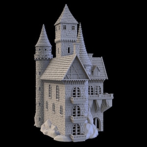 Fantasy Castle 2 | RPG Terrain | 6-32mm Scale - Etsy