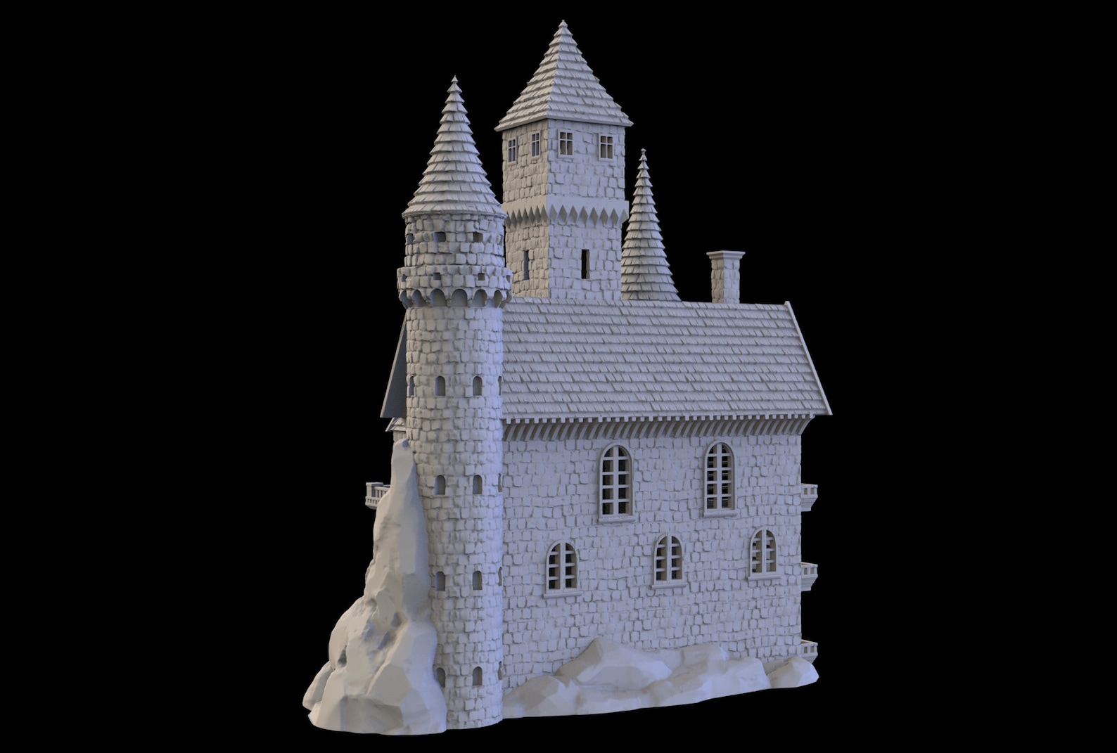 Fantasy Castle 2 | RPG Terrain | 6-32mm Scale - Etsy