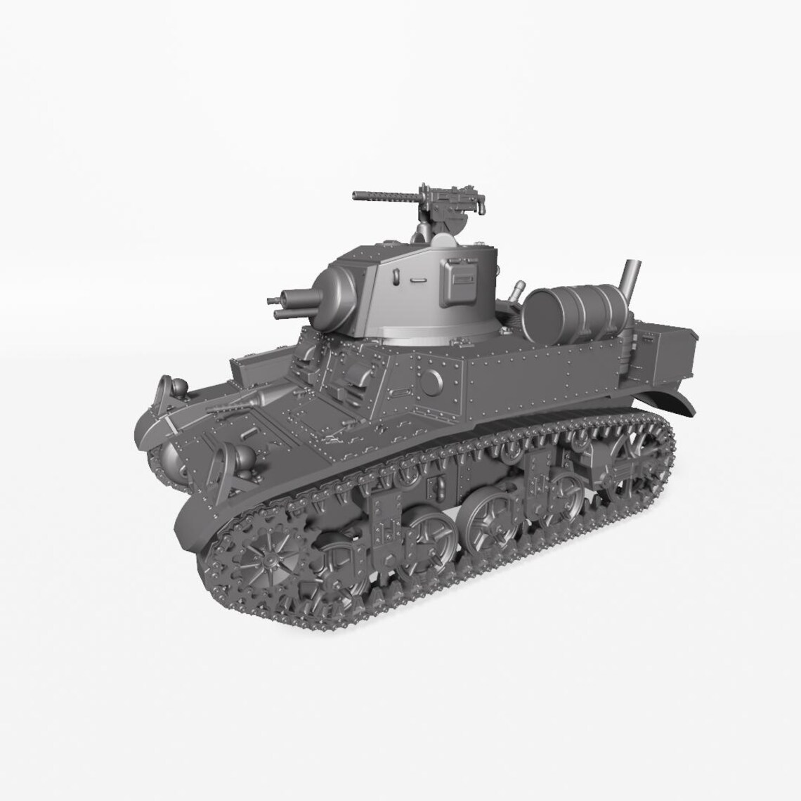 M3A1 Stuart Satan | US Tanks of WW2 - Etsy