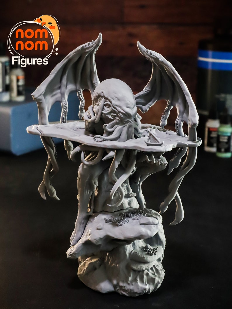 Cthulhu Rising From the Depths | Model Kit - Etsy