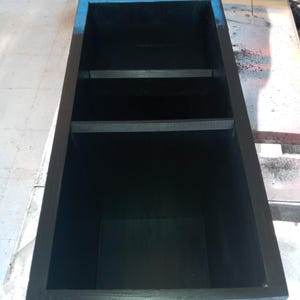 Custom Console With Cup Holders and Pen Holes - Etsy