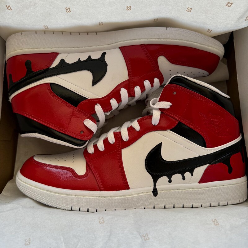Air Jordan 1 Mid - Etsy