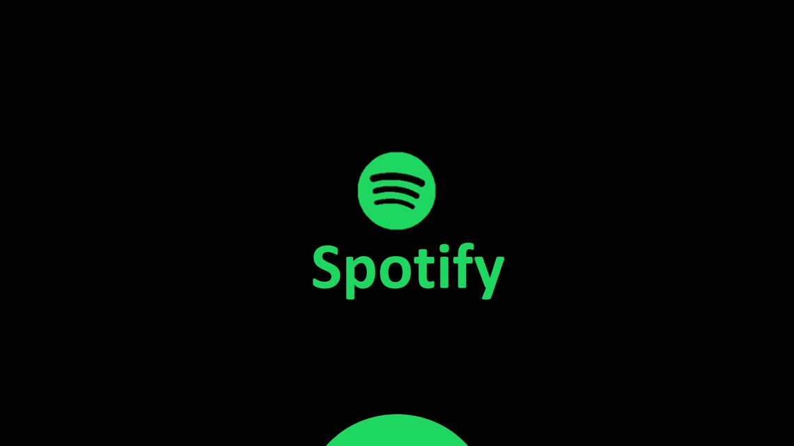 Spotify Powerpoint Ll Music Powerpoint Ll Black Theme Slides Ll Spotify ...