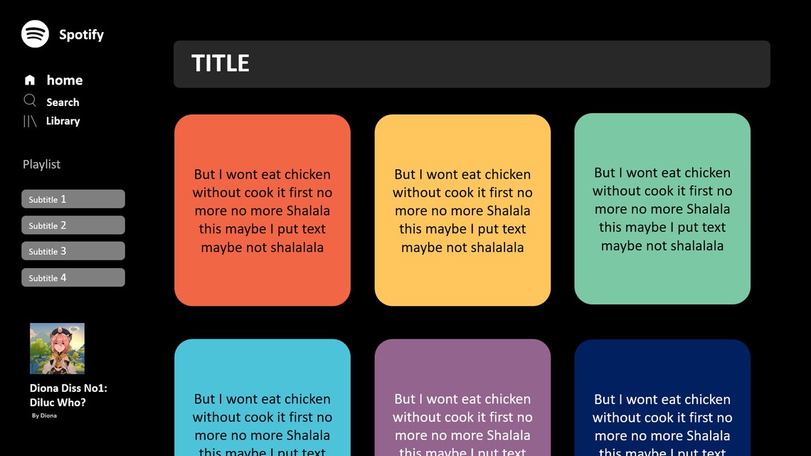 Spotify Powerpoint Ll Music Powerpoint Ll Black Theme Slides Ll Spotify ...