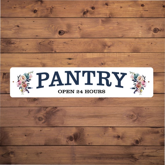 Pantry Sign/pantry Organization/kitchen Sign/pantry Door | Etsy