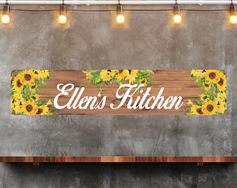 Sunflower Kitchen Decor - Etsy