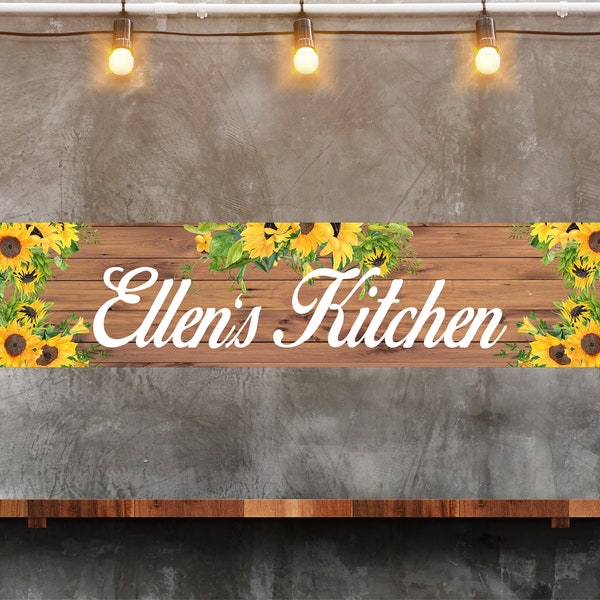 Custom Kitchen Sign - Etsy