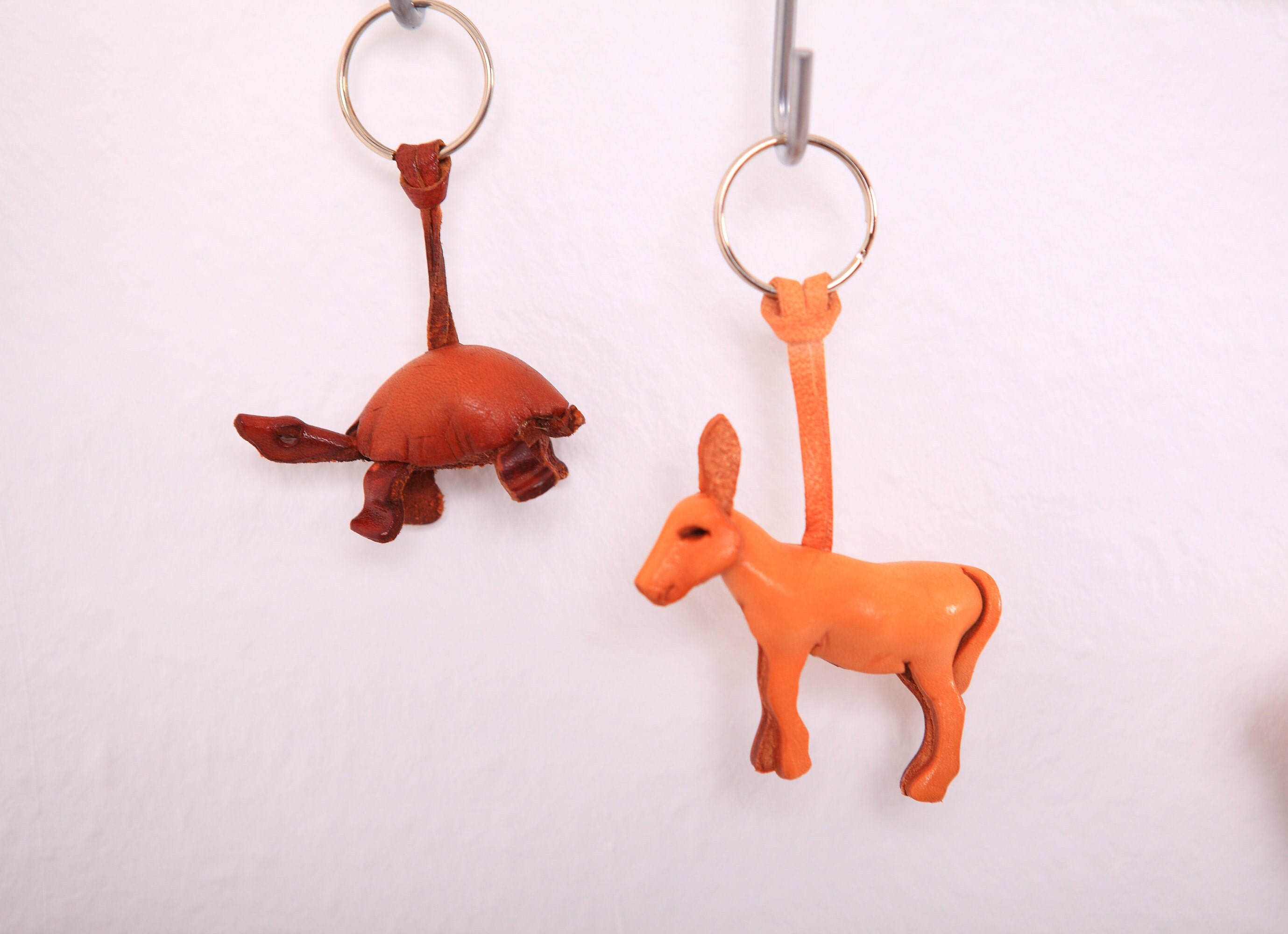 Animal Key Holder in Leather - Etsy