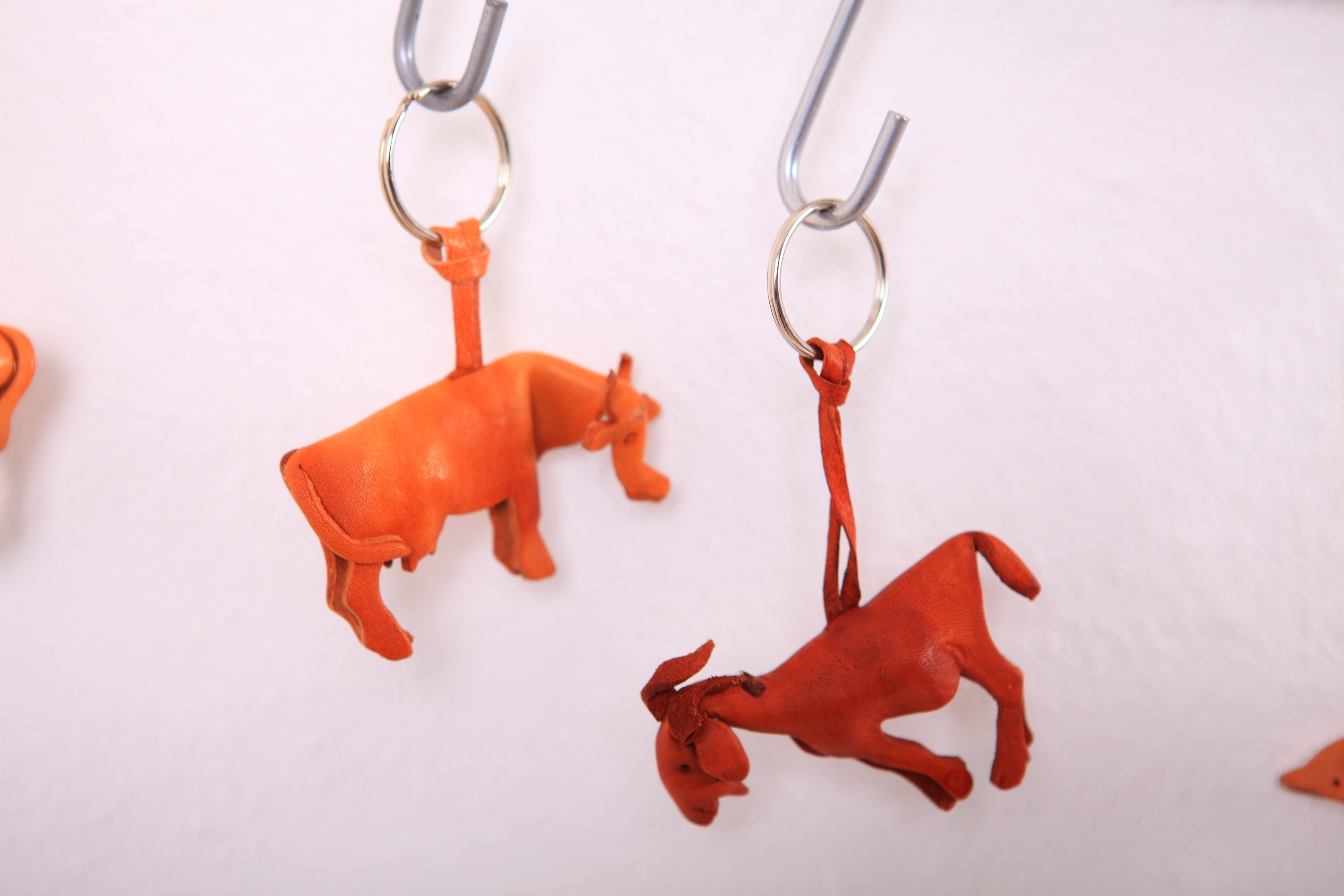 Animal Key Holder in Leather - Etsy