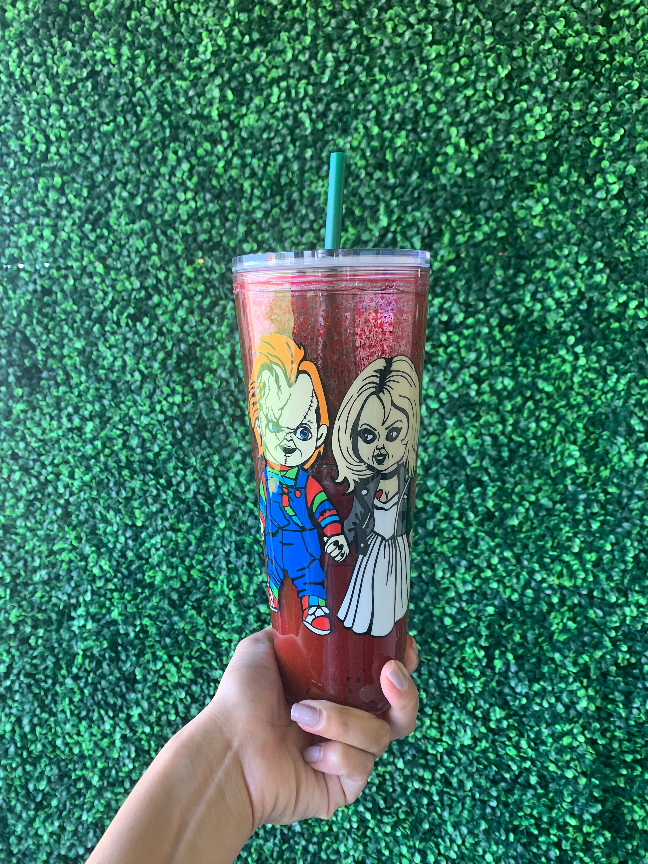 Blood Snow Globe Tumbler Bride of Chucky - Etsy