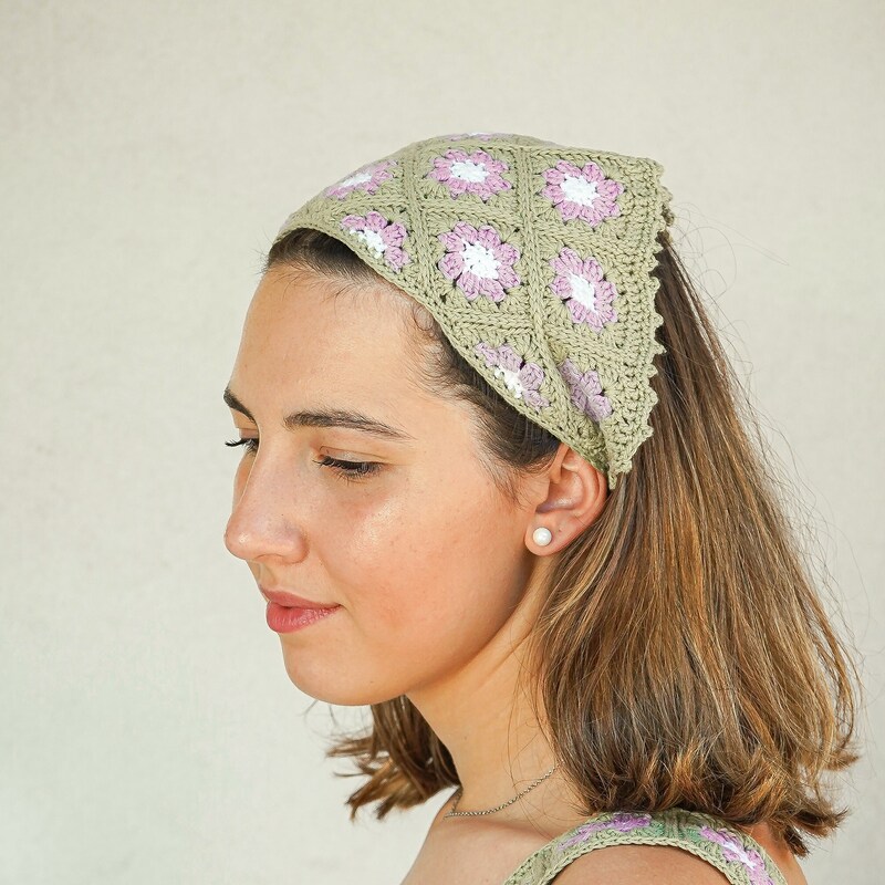 Crochet Bandana - Etsy
