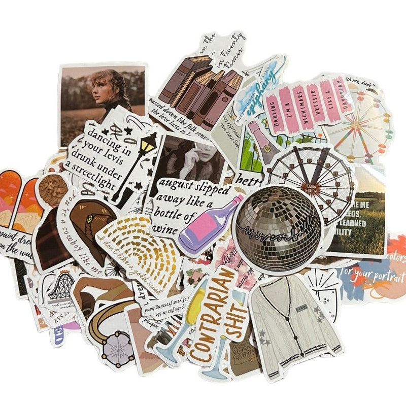 Evermore Stickers Pack - Etsy