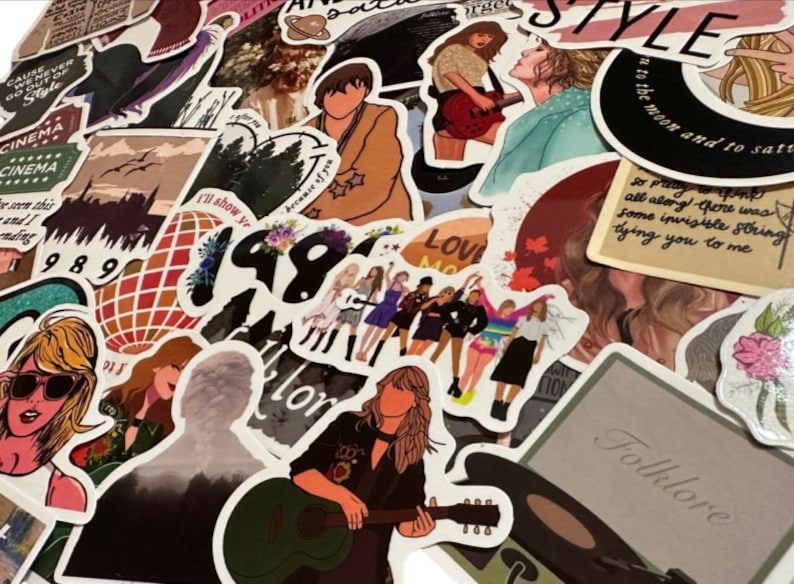 Taylor Swift Sticker Taylors Version All Eras Album - Etsy