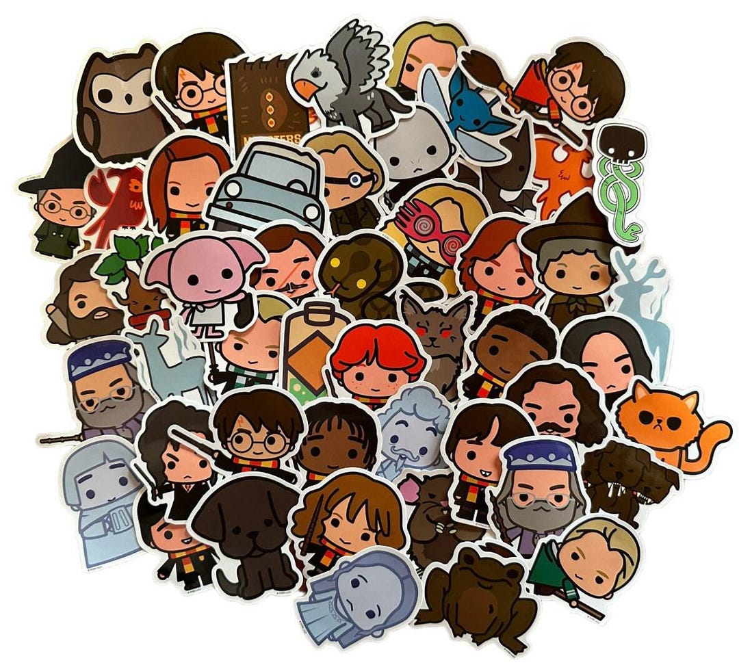 Harry Potter Stickers | Random Sticker Pack for Laptop, Phone Case ...