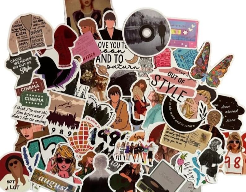 Taylor Swift Sticker Taylors Version All Eras Album - Etsy