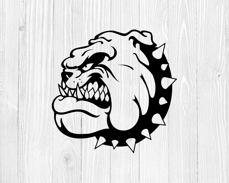 Bulldog SVG, American Bulldog SVG, Georgia Bulldogs, Bulldog Vector ...