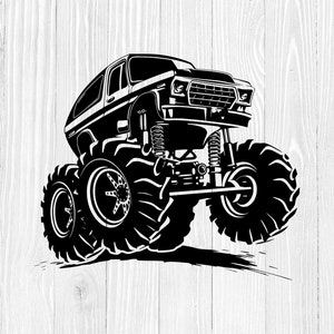 Monster Truck SVG. Monster Jam SVG. Truck Files for Cricut. 4X4 off ...
