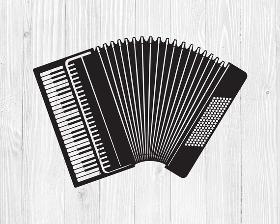 Accordion SVG Vector Graphics Perfect for Your Project. Dfx - Etsy