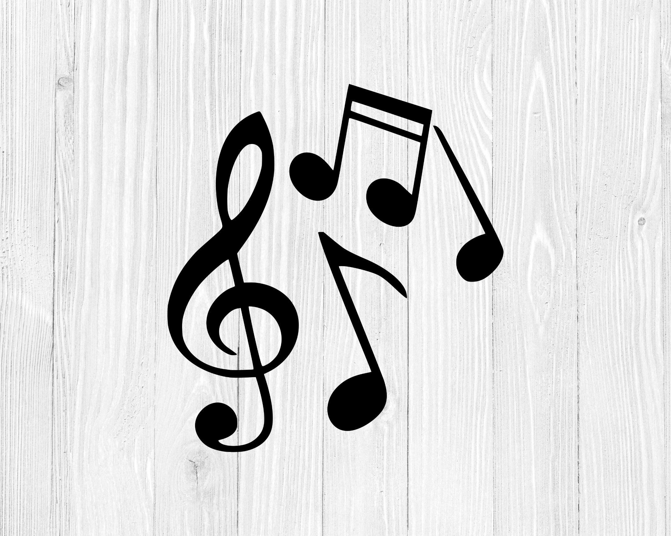 Music Notes SVG, Music Notes Clip Art, Easy to Use. Perfect for Your ...